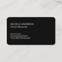 People Icon / Human Resources Business Card | Zazzle