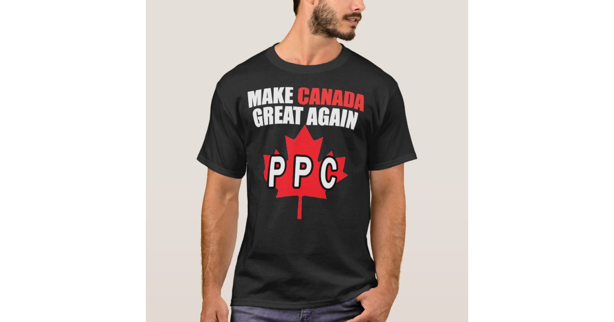 People&s Party of Canada logo PPC Maxime Berni T-Shirt | Zazzle