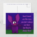 Pepe the Bat, w/quote postcard | Zazzle