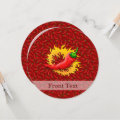 Pepper with flame invitation | Zazzle