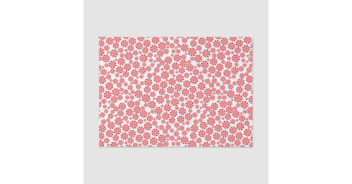 Peppermint Candies Tissue Paper | Zazzle