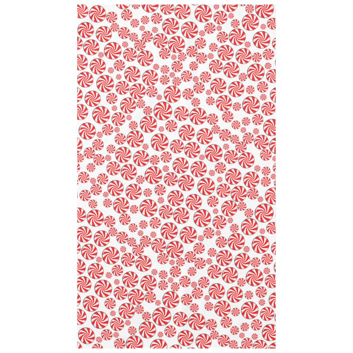 Peppermint Candy Background Tablecloth | Zazzle.com