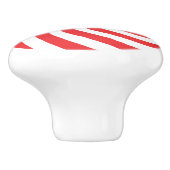 Peppermint Candy Ceramic Knob | Zazzle
