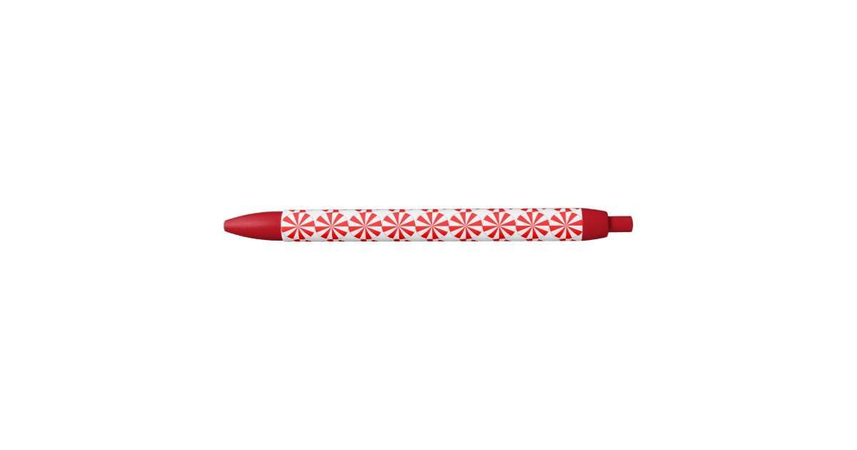 Peppermint Candy / Christmas Ink Pen | Zazzle