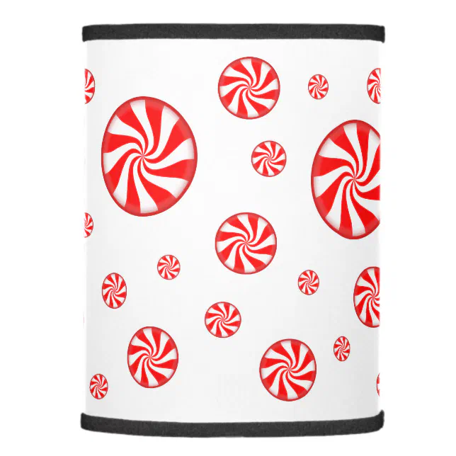 Peppermint Candy Holiday Lamp Shade | Zazzle