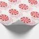 Peppermint Candy Letter from Santa Christmas Xmas Wrapping Paper | Zazzle