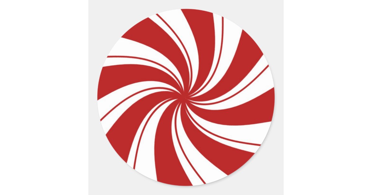 Peppermint Candy - sticker | Zazzle