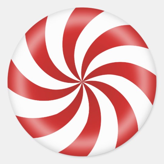 peppermint-candy-swirl-classic-round-sticker-zazzle