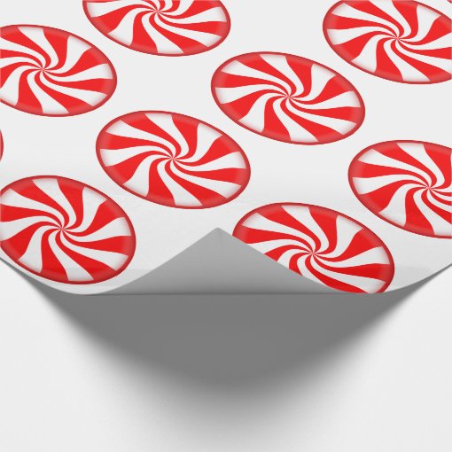 Peppermint Candy Wrapping Paper | Zazzle