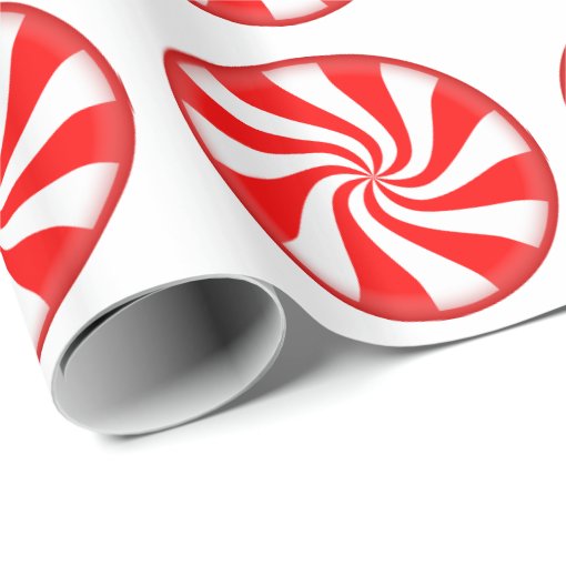Peppermint Candy Wrapping Paper | Zazzle