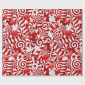 Peppermint Candy Wrapping Paper | Zazzle