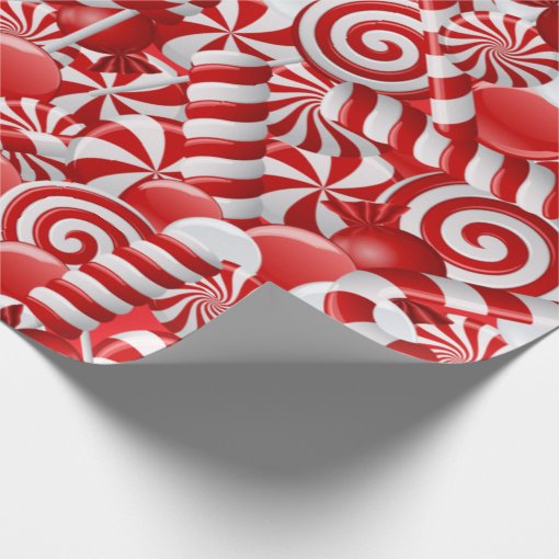 Peppermint Candy Wrapping Paper | Zazzle
