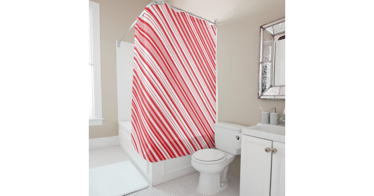 Peppermint Shower Curtain | Zazzle
