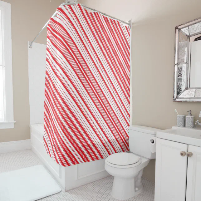 Peppermint Shower Curtain | Zazzle