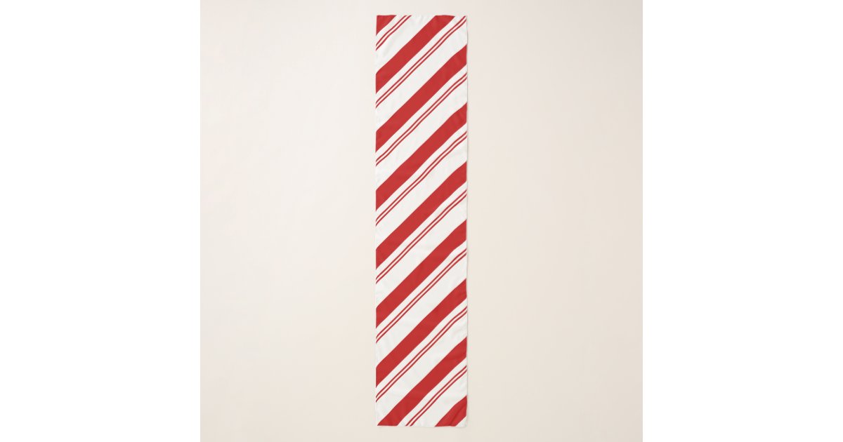Peppermint Stripes Scarf | Zazzle