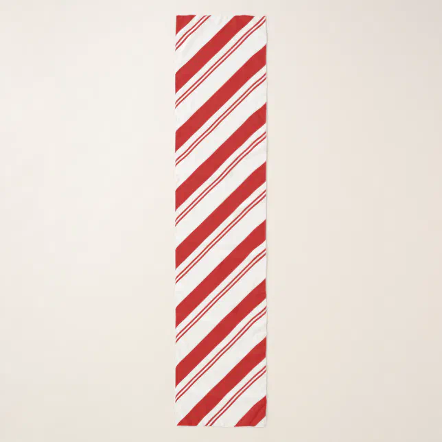 Peppermint Stripes Scarf | Zazzle