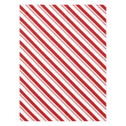 Peppermint Stripes Tablecloth | Zazzle