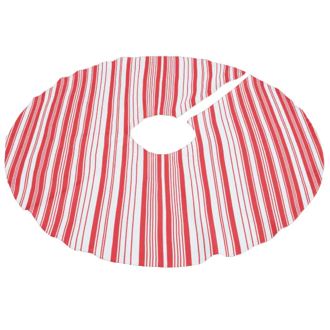 Peppermint Tree Skirt | Zazzle