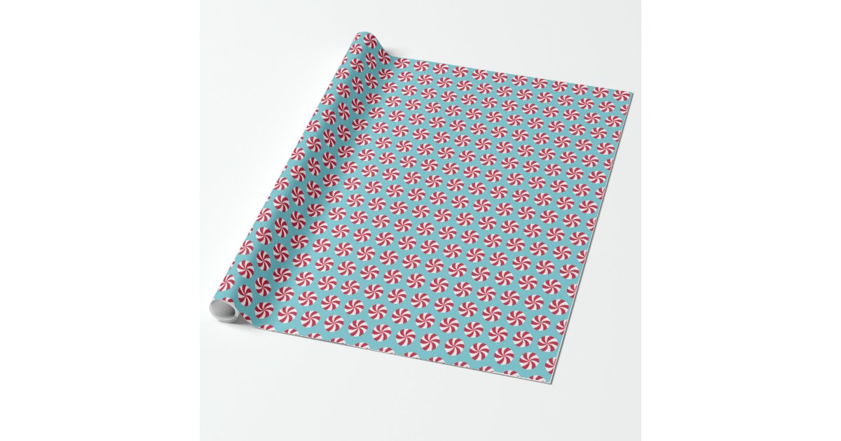 Peppermint Wrapping Paper | Zazzle