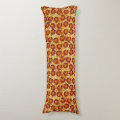 Pepperoni and Cheese Pizza Pattern Body Pillow | Zazzle