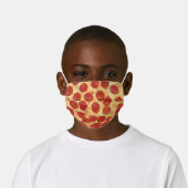 Pepperoni Pizza Cheese Slice Kids Cloth Face Mask | Zazzle