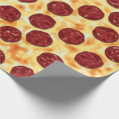 Pepperoni Pizza Pattern Wrapping Paper | Zazzle