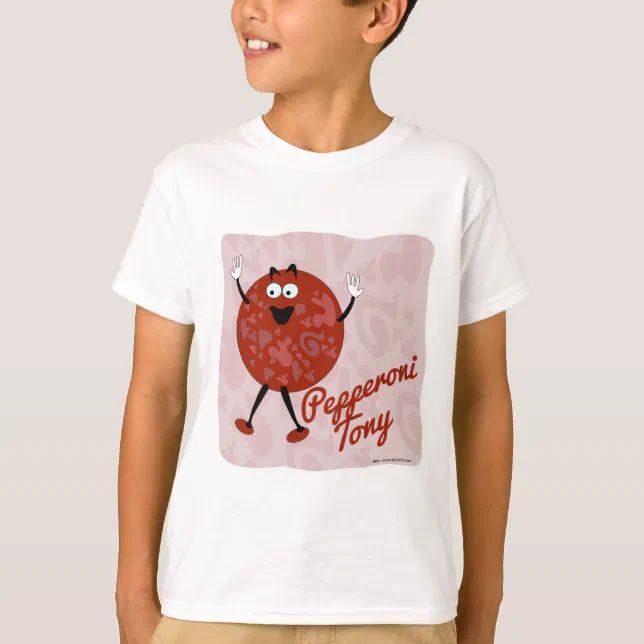 Pepperoni Tony T-Shirt | Zazzle