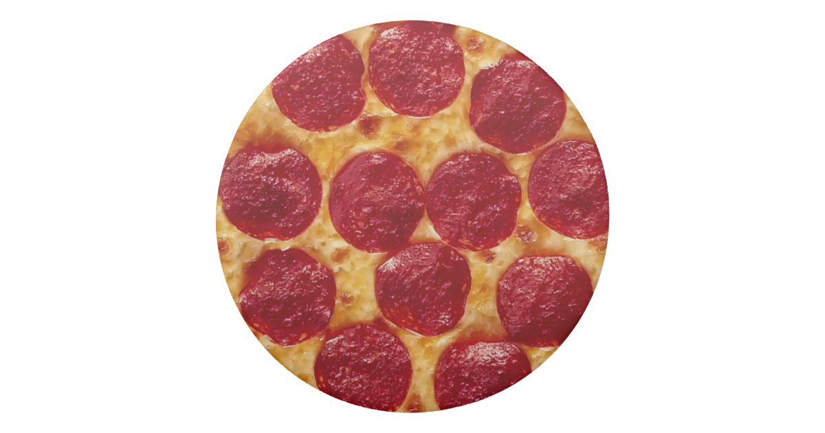 pepperonis pizza eraser | Zazzle