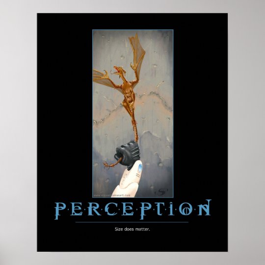 Perception Poster | Zazzle.com