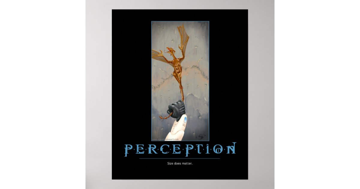 Perception Poster | Zazzle