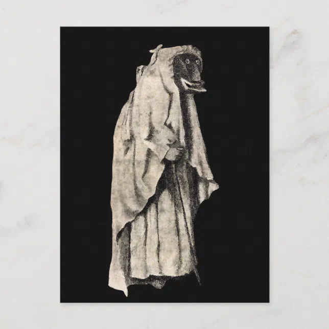 Percht Christmas Witch Postcard | Zazzle