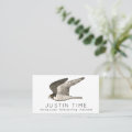 Peregrine Falcon Naturalist Guide Birdwatching Business Card | Zazzle