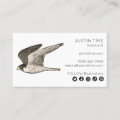 Peregrine Falcon Naturalist Guide Birdwatching Business Card | Zazzle