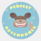 perfect attendance sticker | Zazzle.com
