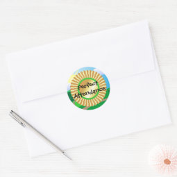 Perfect Attendance Sticker | Zazzle