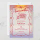 Perfect Match Doodle Sunset Coquette Bridal Shower Invitation | Zazzle