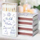 Perfect Match Hand Drawn Blue Wedding Matchbox | Zazzle