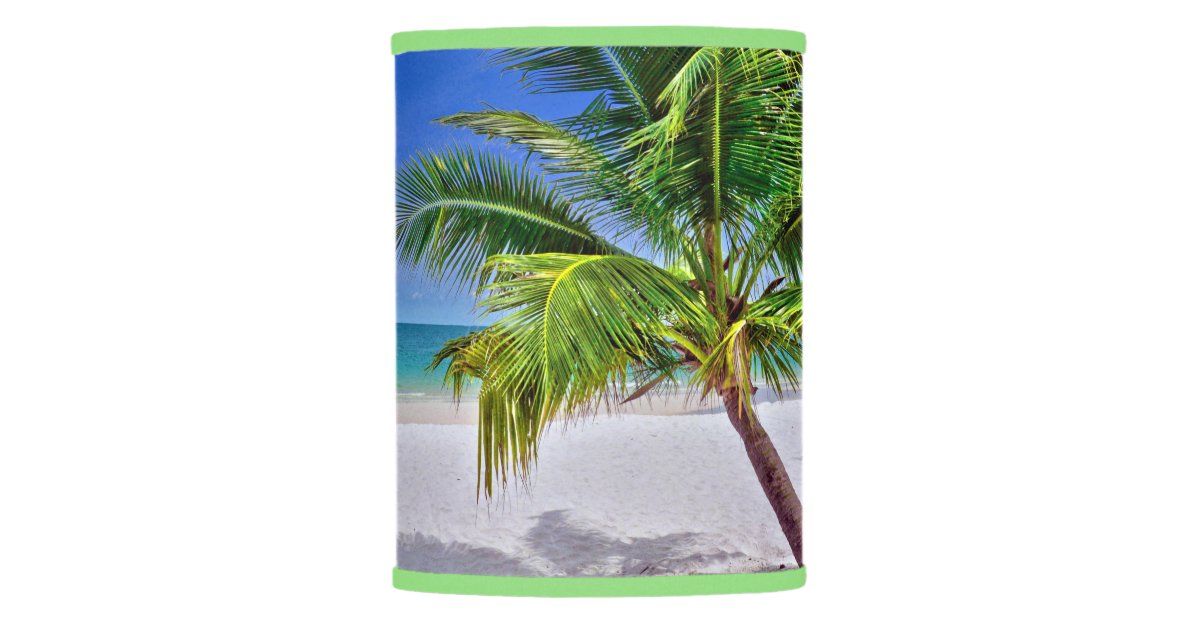 Perfect Palm Tree Tropical Island Beach Lamp Shade | Zazzle