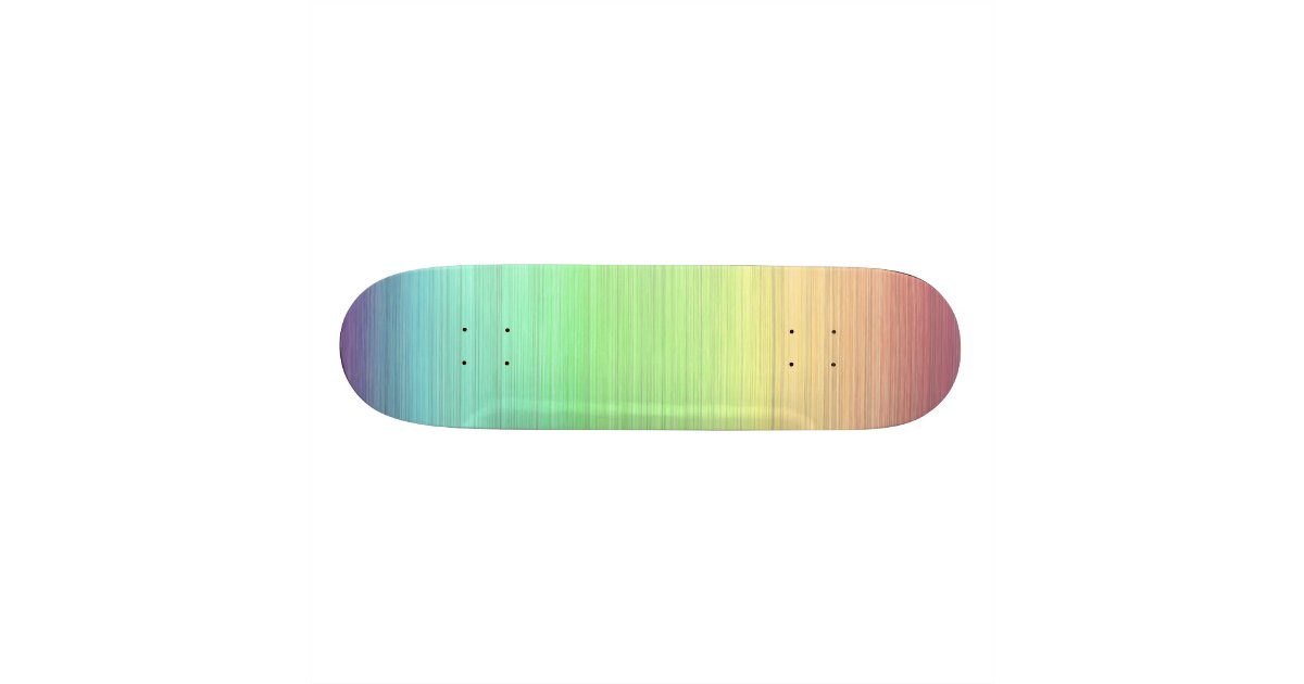 Perfect Pastel Rainbow Board | Zazzle.com