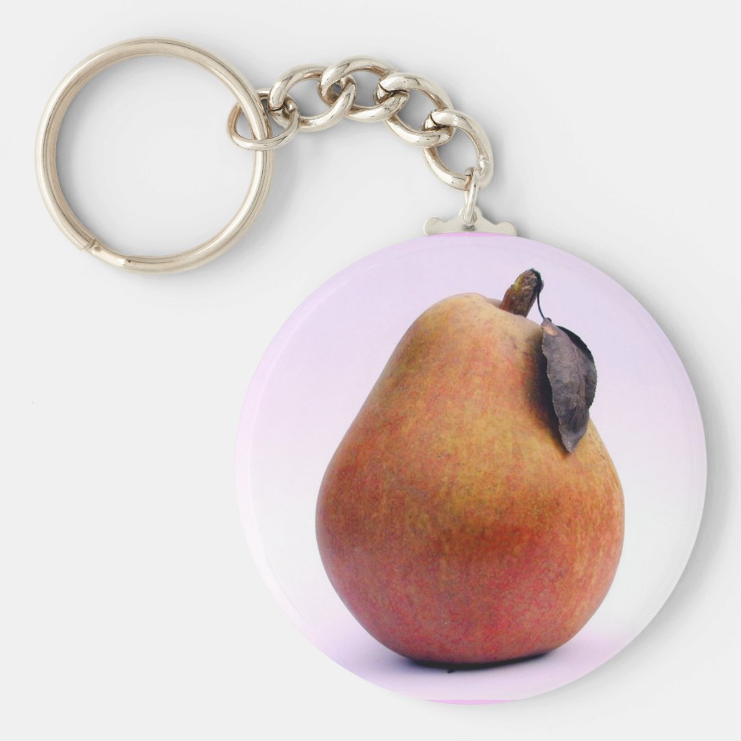 Perfect Pear Keychain | Zazzle