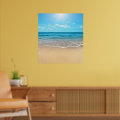 Perfect Sandy Beach Poster | Zazzle