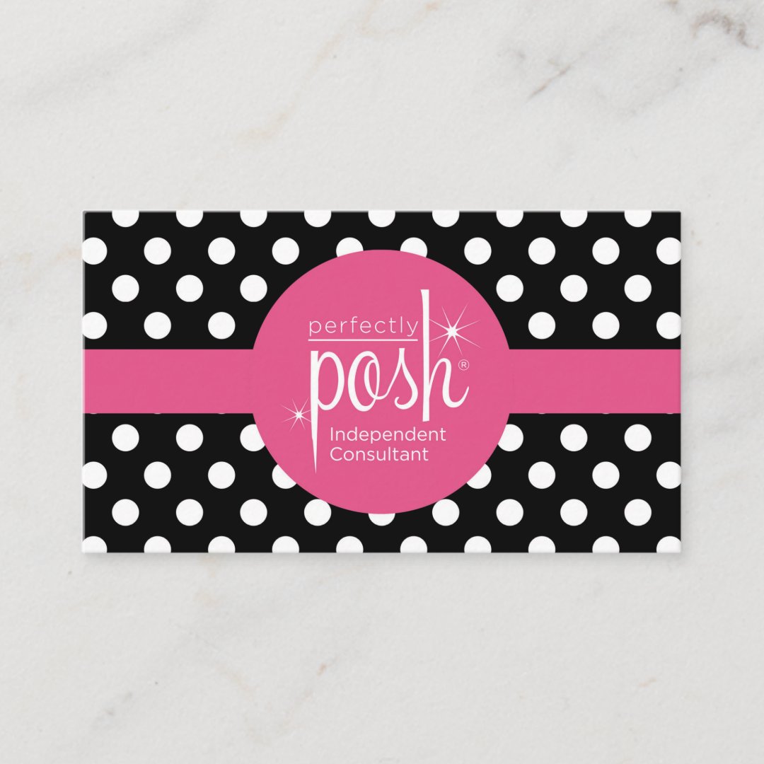 Perfectly Posh Business Cards | Zazzle