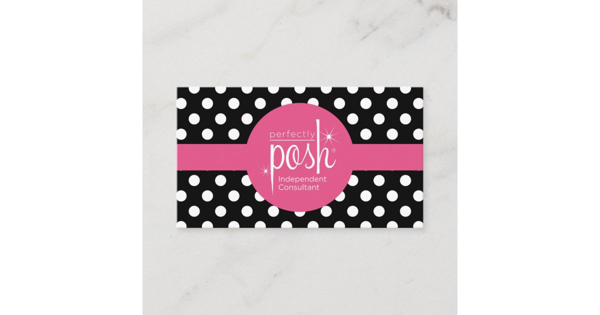 Perfectly Posh Business Cards | Zazzle