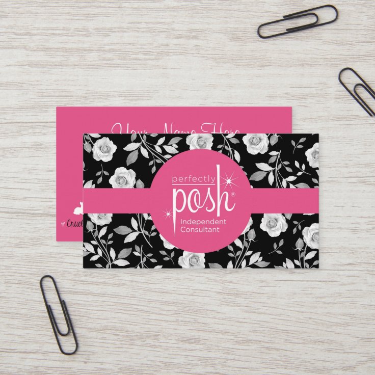 Perfectly Posh Business Cards | Zazzle