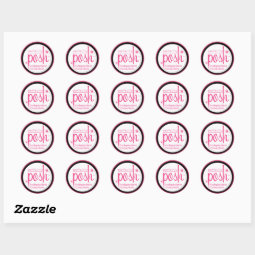 Perfectly Posh Independent Consultant Sticker | Zazzle