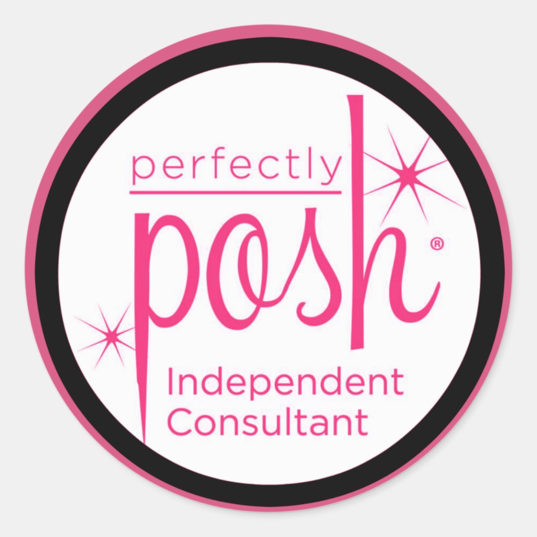 Perfectly Posh Independent Consultant Sticker | Zazzle