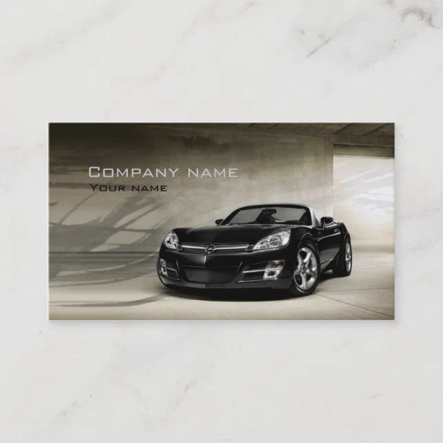 Performance Auto Sales And Service Business Card | Zazzle