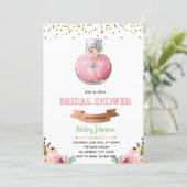 Perfume bridal shower party invitation | Zazzle