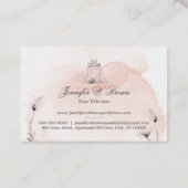 Perfume Fragrance Essential Oils Signature Script Business Card | Zazzle