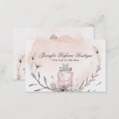 Perfume Fragrance Essential Oils Signature Script Business Card | Zazzle
